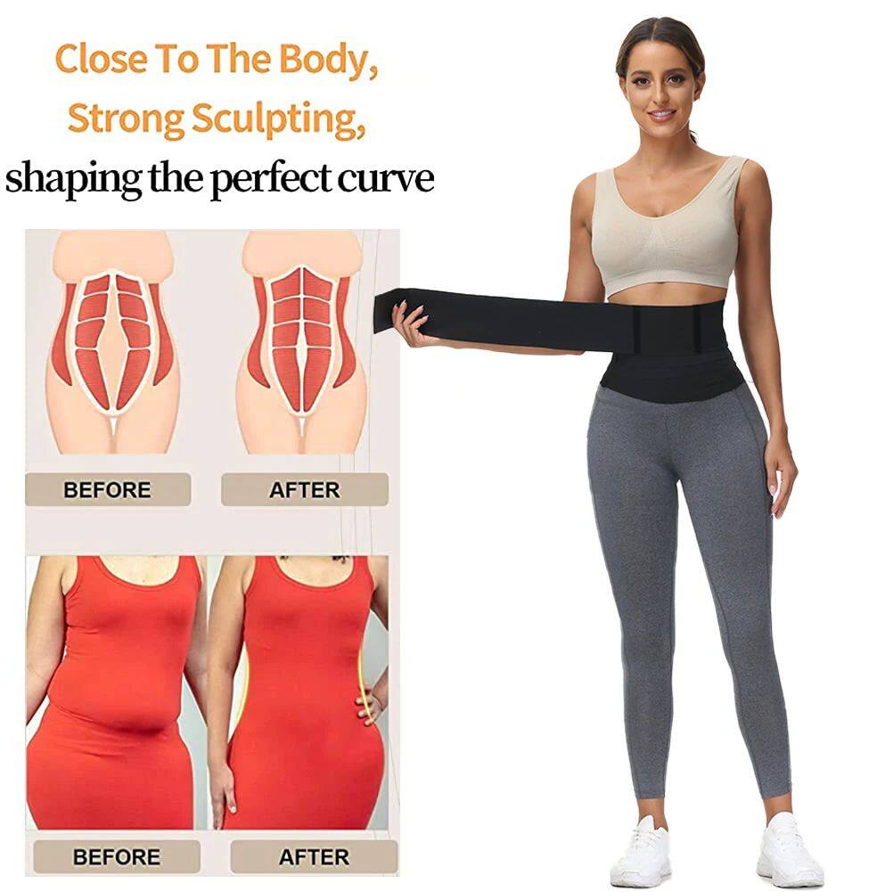 Waist Trainer for Women: Snatch Me Up Bandage Wrap Lumbar Waist - 穿上就瘦 ...