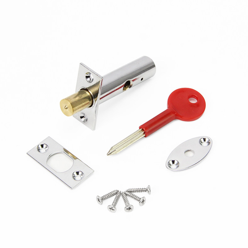 [USD 7.32] Copper core tube well lock door lock accessories secret door ...