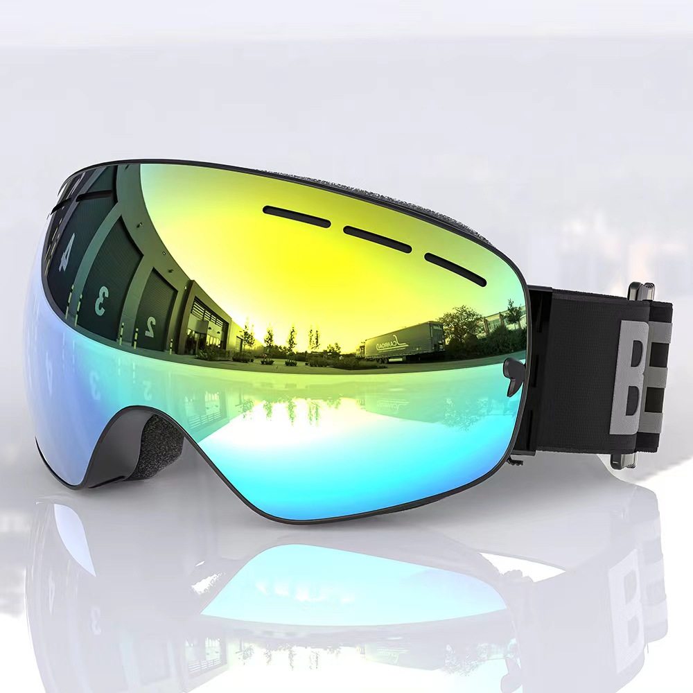 Ski Goggles UV400 Protection Snowboard Eyewear: 抗雾大镜片滑雪护目镜，滑雪季必备神器！-滑雪 ...