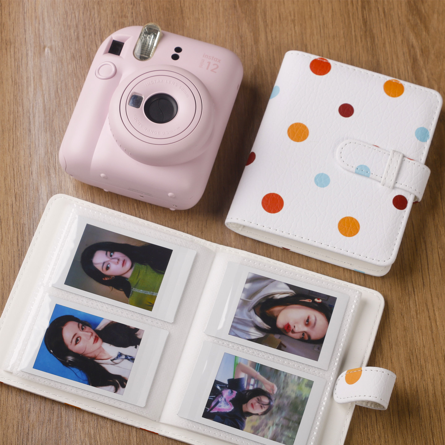 Fujifilm instant mini12 photo paper 3inch photo album evo camera: keep ...