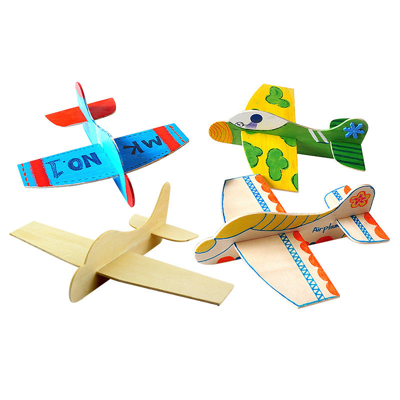 Diy national day crafts for kindergarten children 🎉 Unpainted, hand ...