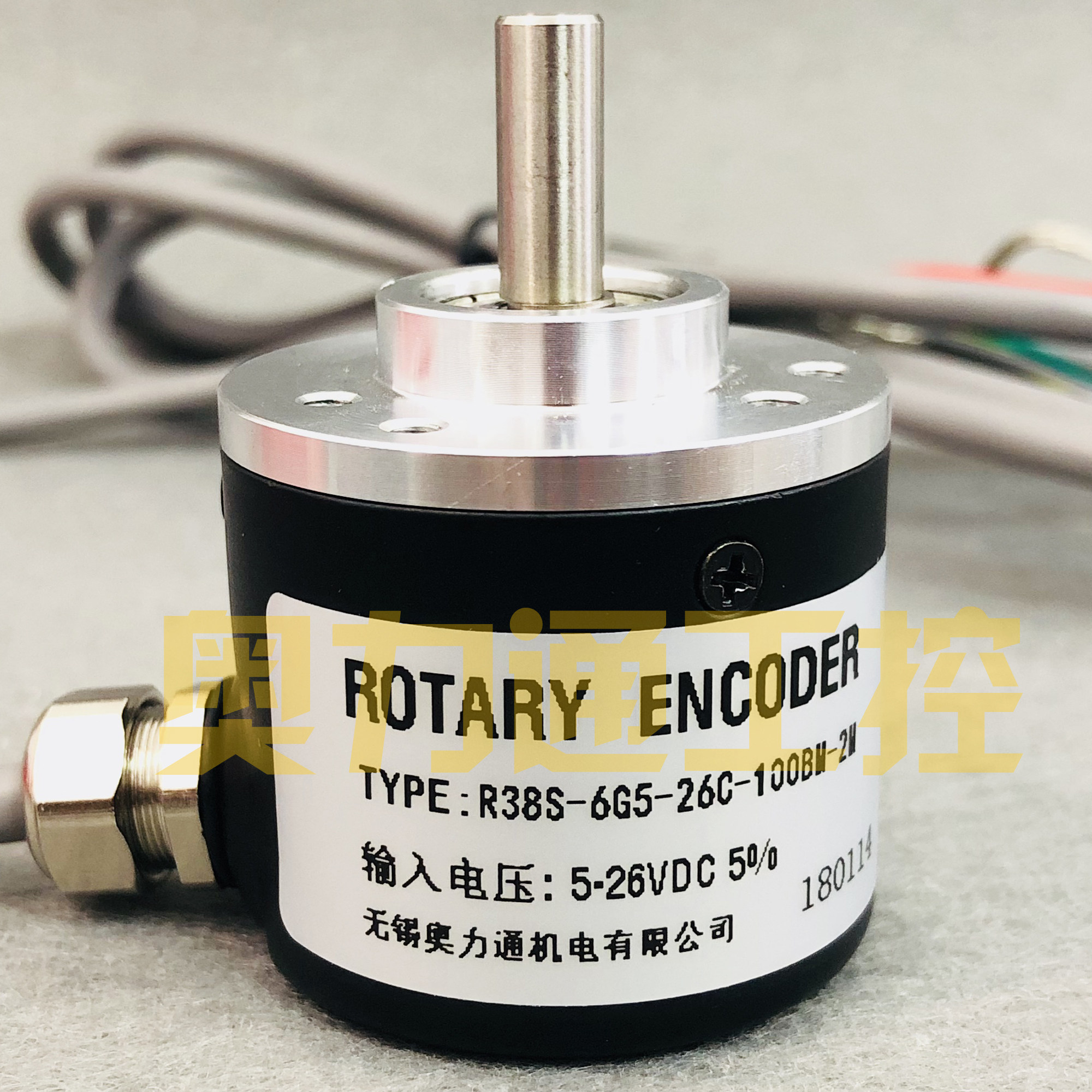R38S-6G5-26C-100BM-2M Rotary Encoder 360BM 400BM 1024BM 2500BM