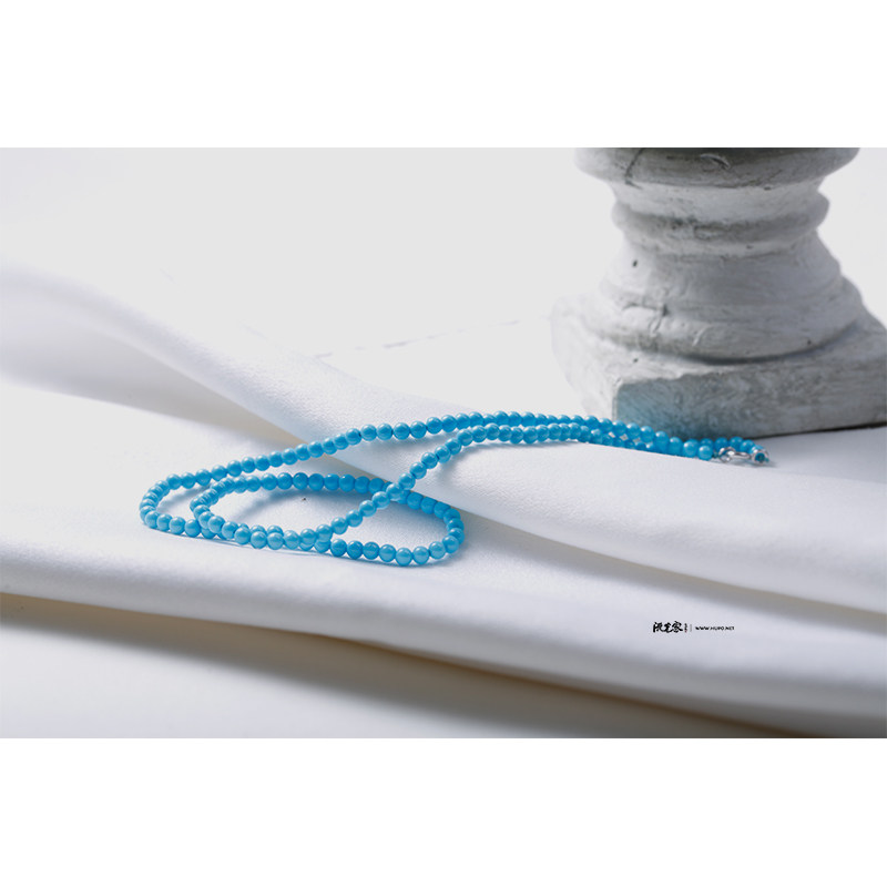 Liuguangjia Natural Mineral 3mm American Sleeping Beauty Turquoise ...