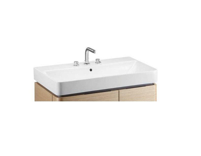 Kohler K-2749T-1 8-0 Flowing rectangular integrated basin 900mm