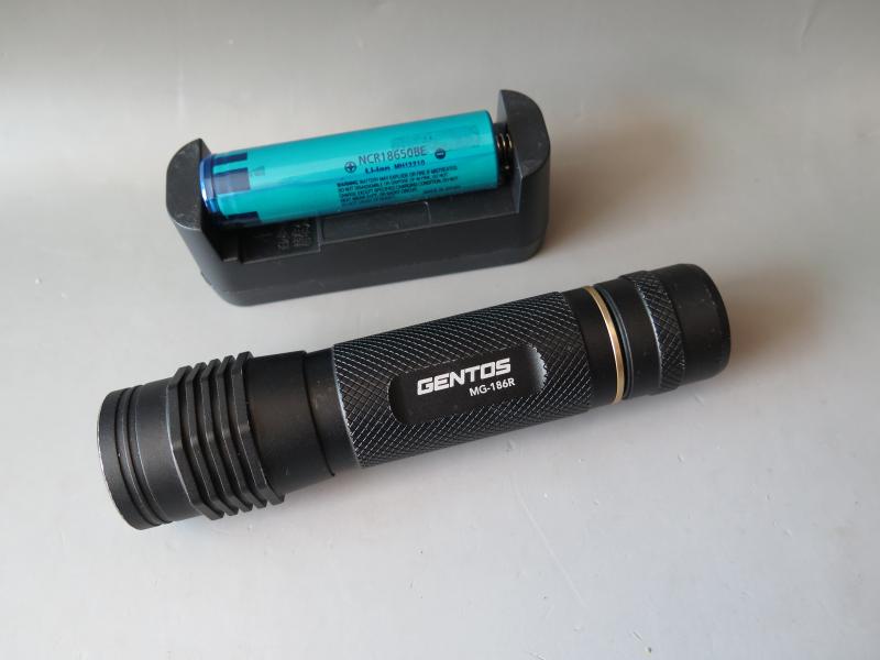 Second-hand Japanese brand GENTOS LED Flashlight MG-145R MG-186R MG-286R