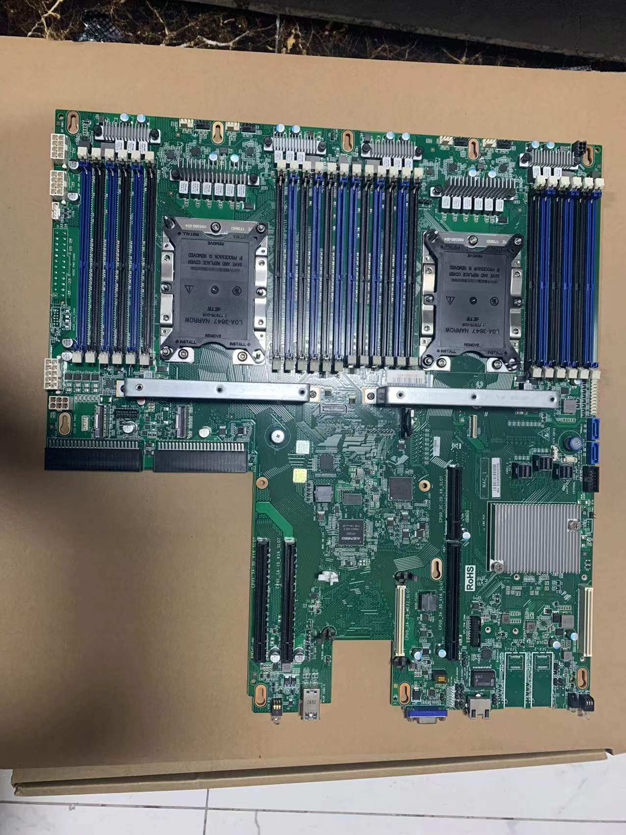 浪潮企业级主机板双通道伺服器主机板 YZMB-00824系列工作站用主机板