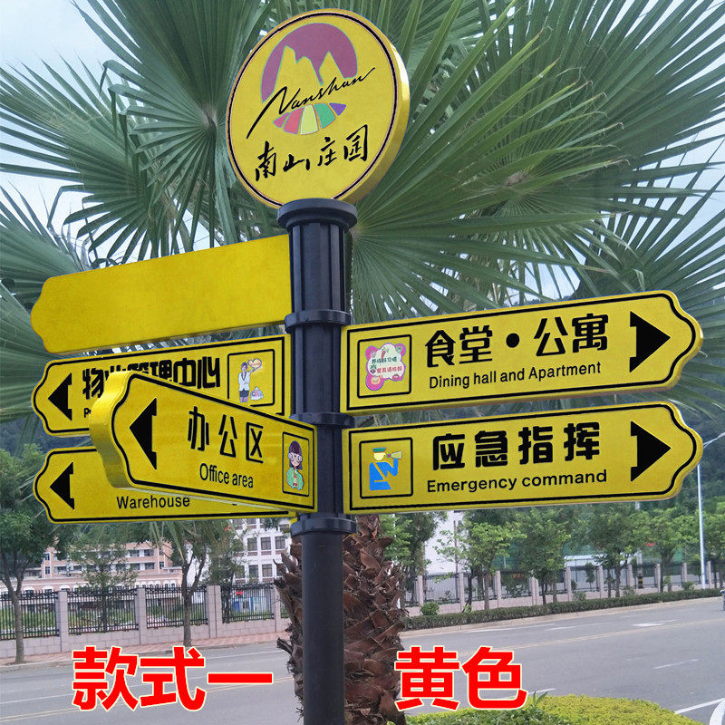 [USD 18.66] Outdoor Community Vertical Road Sign Guide Road Sign Guide ...