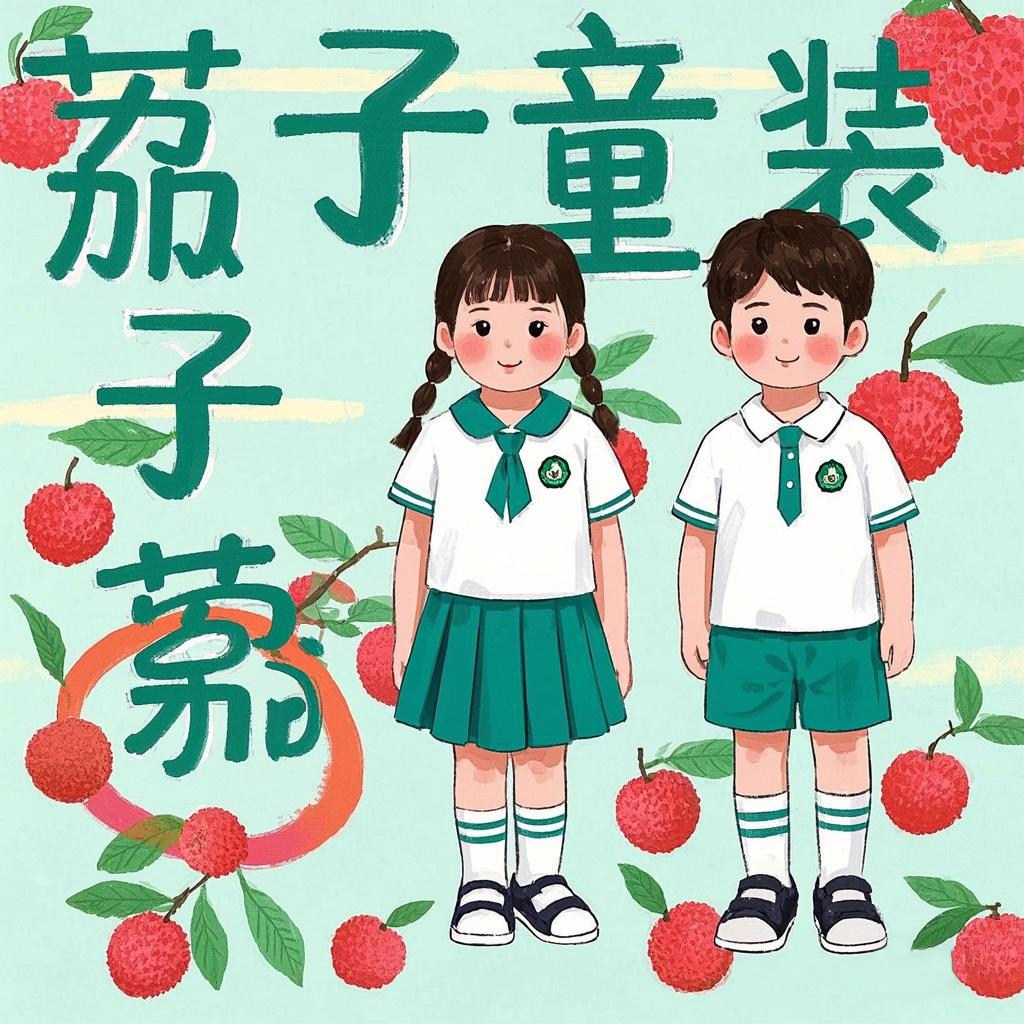 荔子童装校服工厂