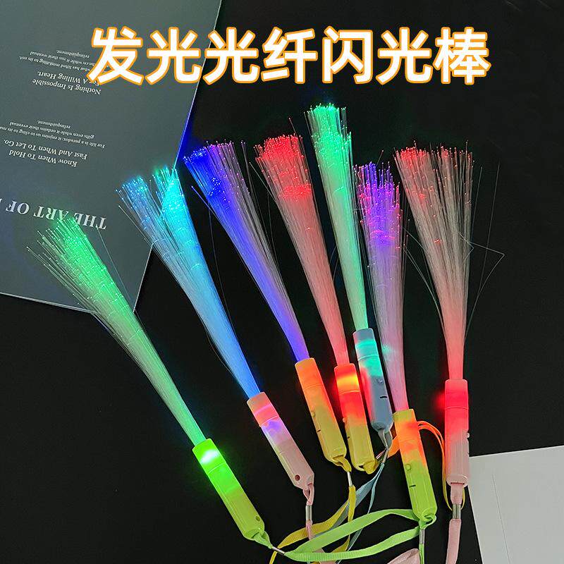 Colorful fluorescent sticks, led flash sticks, handy gadget to create ...