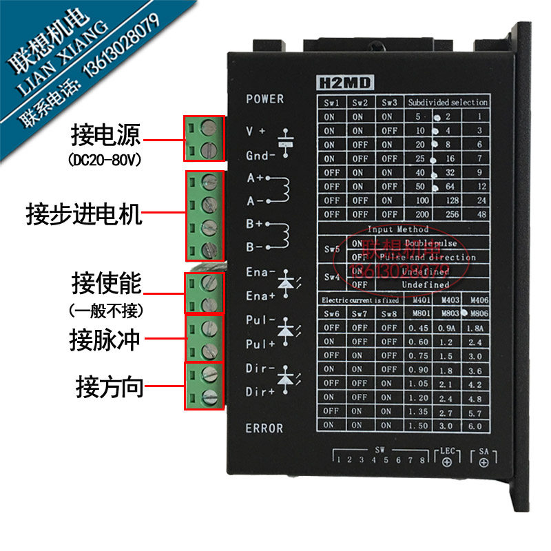 H2MD stepper motor terminal laser marking engraved GKG machine 425786 ...