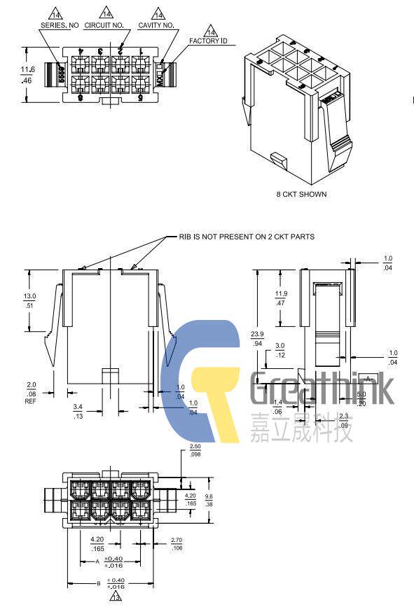 39-01-2081 39012081 5559-08P MOLEX原装优势现货 8P 带翅膀-阿里巴巴