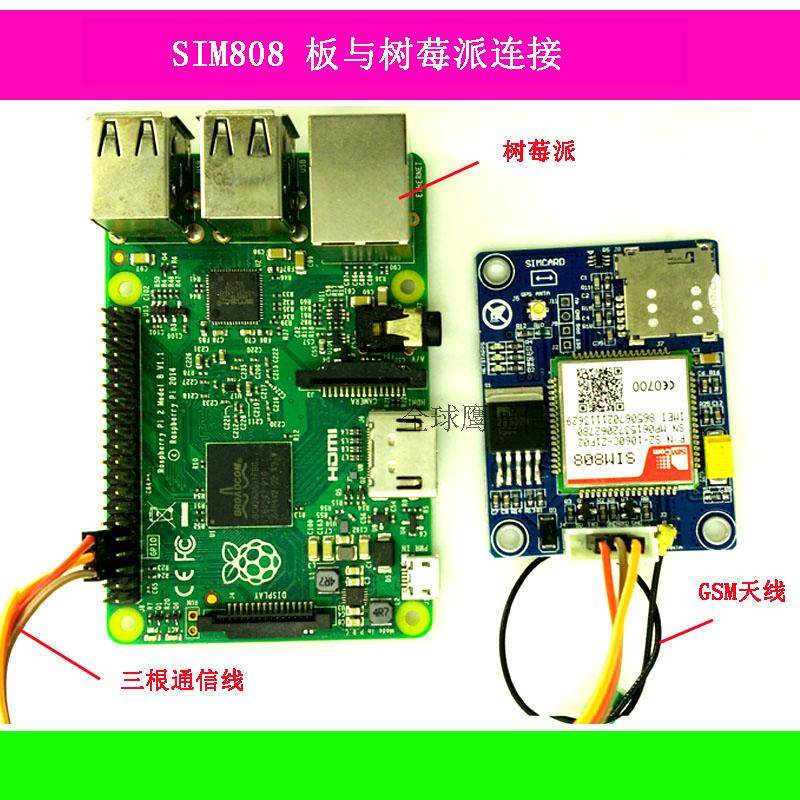 SIM808模块GSM GPRS GPS定位 短信芯片 开发板 送STM32.51程序-阿里巴巴