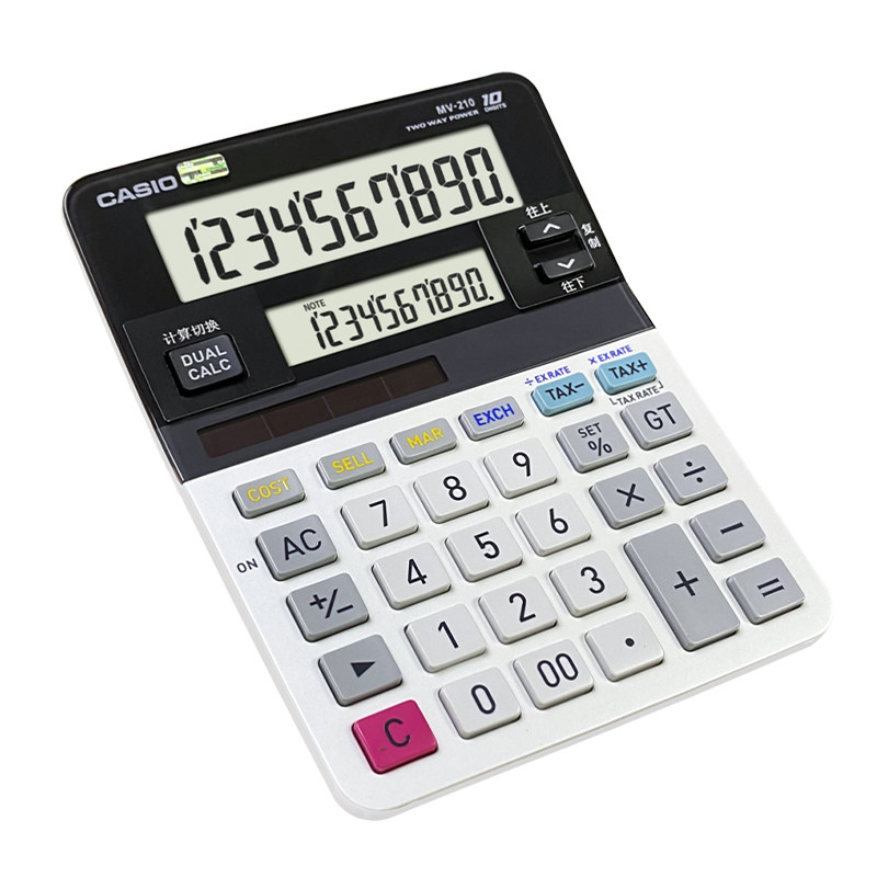 Casio MV-210双屏计算器，商务会计的高效助手？🤔-计算器-淘宝好物网