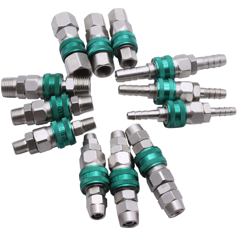 百威獅自鎖快速接頭三通20SP/20PP/20SM氣動氣管快速接頭配件20PM