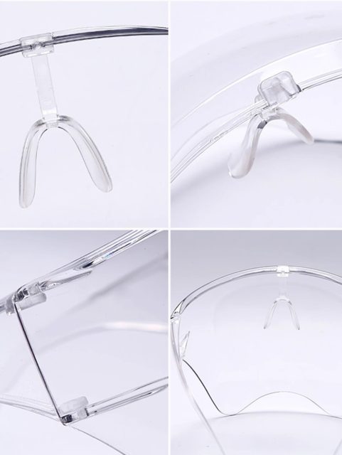 Full face transparent protective mask screen anti -droplet face kitchen ...