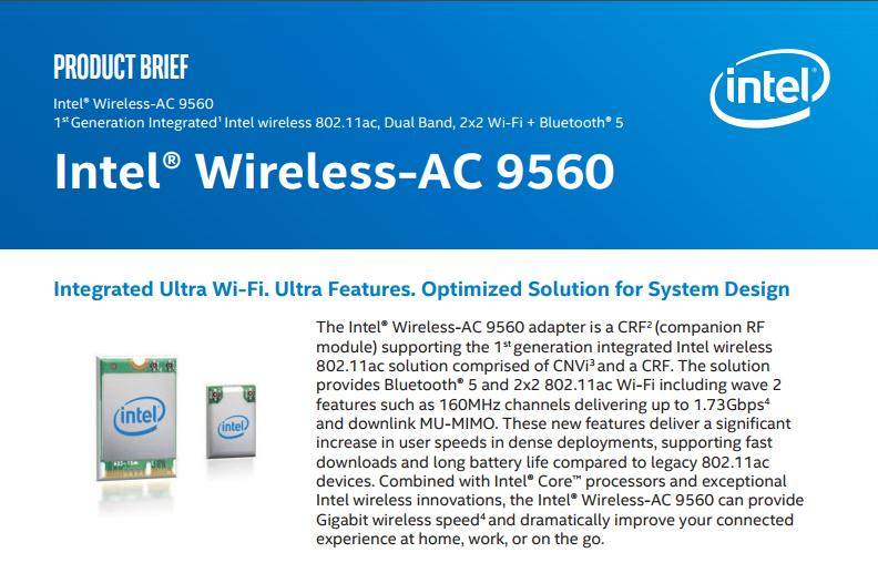 适用于Intel 9560D2W 9560AC 邮票口贴片千兆蓝牙无线网卡9560NGW-阿里巴巴