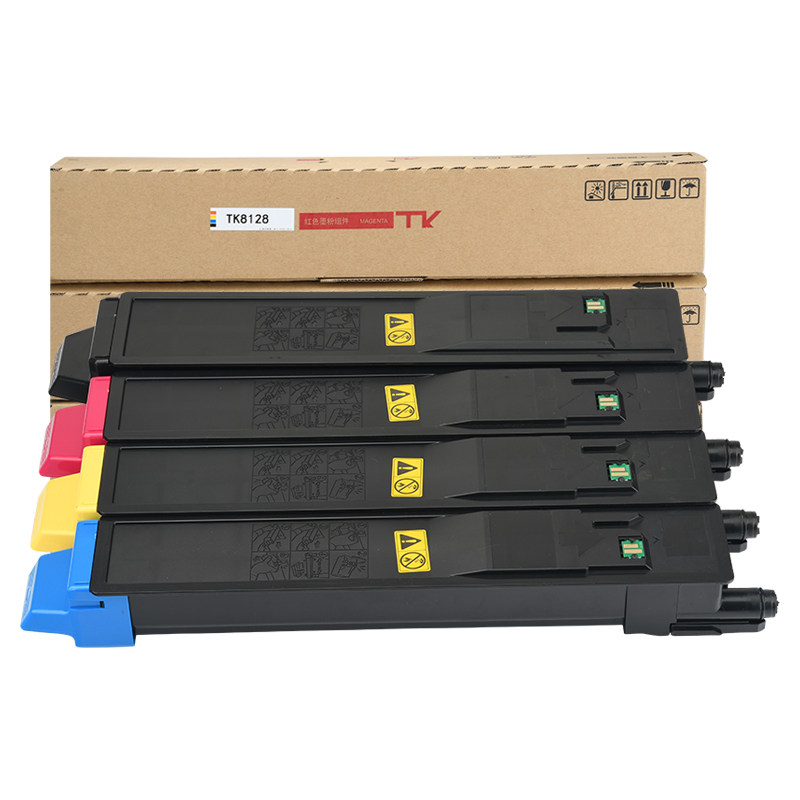 (SF) Red printing for Kyocera TK-8128 toner cartridge Kyocera ECOSYS ...