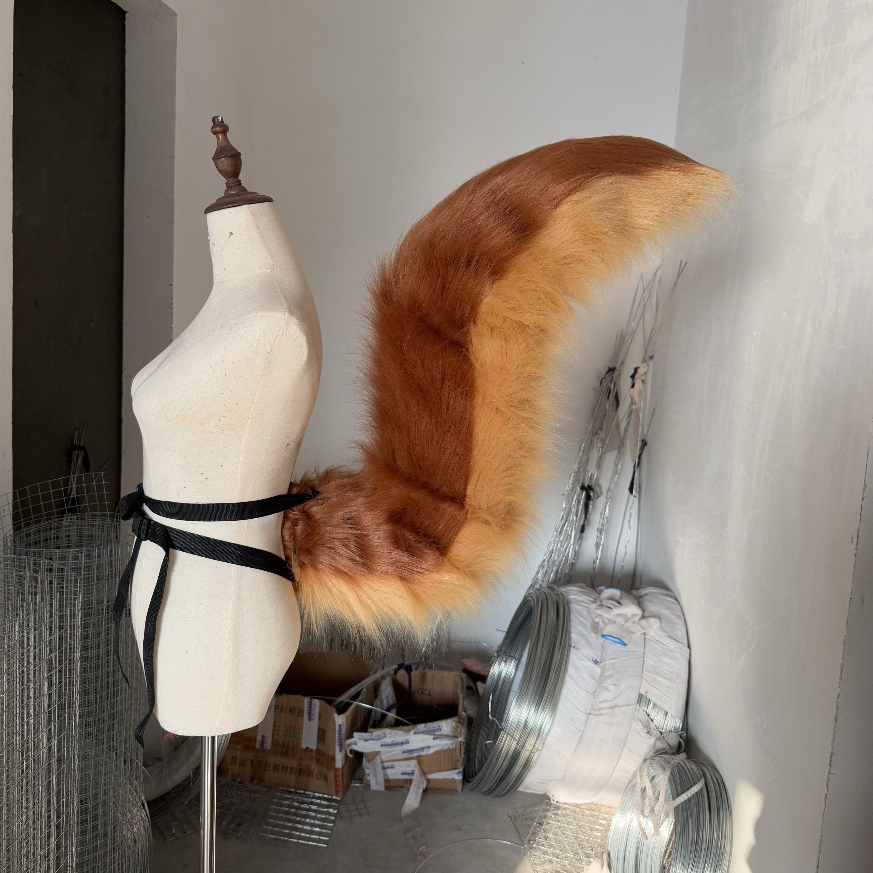 Marvel struggle squirrel female tail cos props, how to create the ...