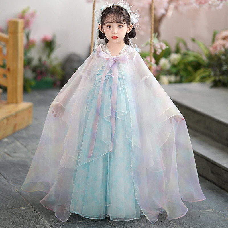 Rainbow cape 2024 new arrival 👧 Chinese-style cloaks: the new favorite ...