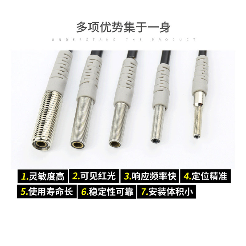 Lixiang M3 M4 M5 M6 M8 Miniature infrared diffuse reflection laser photoelectric switch sensor ...