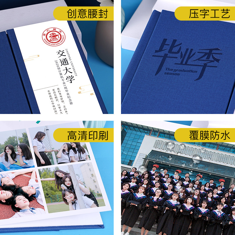 [USD 33.86] University graduation album customized elementary school ...