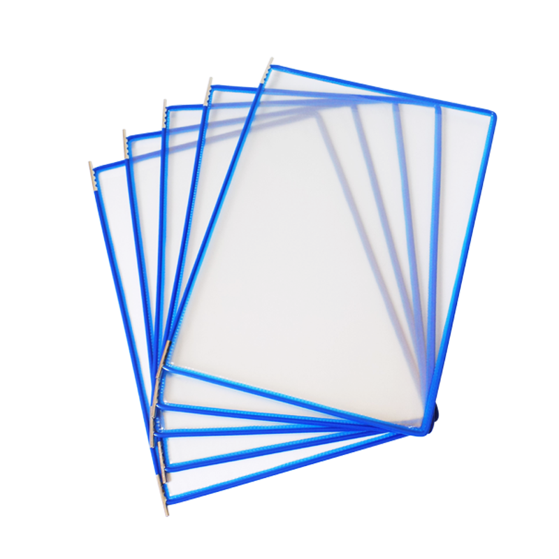 [USD 12.77] Yibu A3 wall mounted 10-page information flip-folders A3 ...