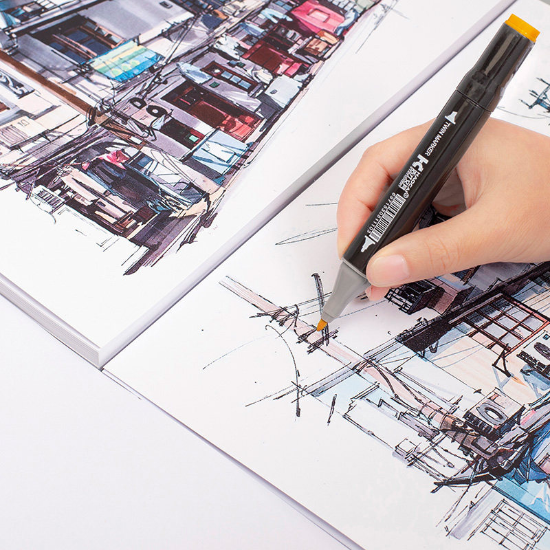 [USD 21.02] Ho Cai Mac Stroke Painting Paper A4 a3 a2 Thick Paper Big ...