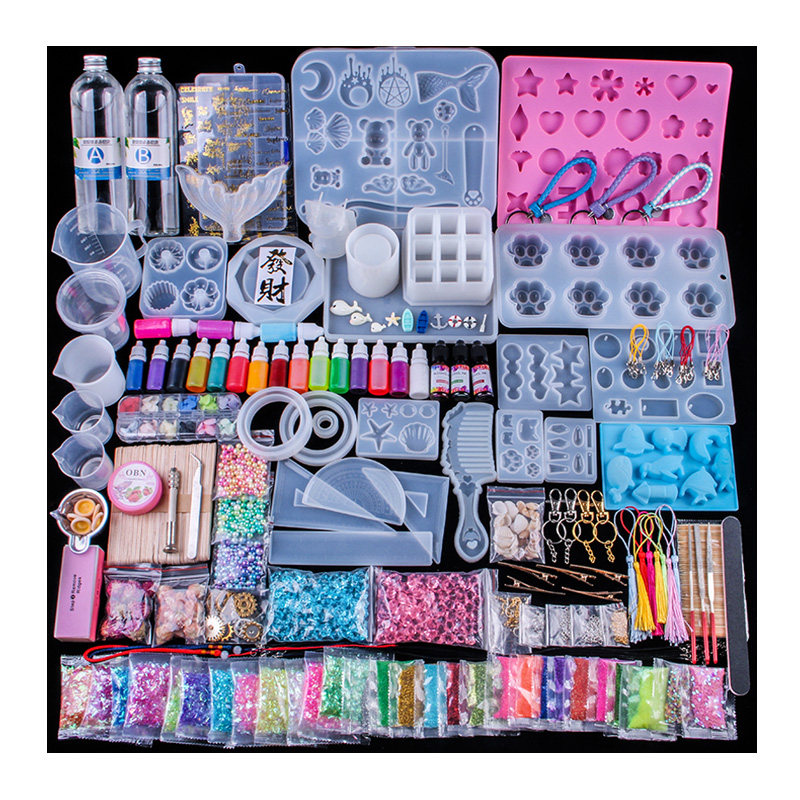 Lanjin drip glue diy material pack novice crystal drip glue ab glue ...