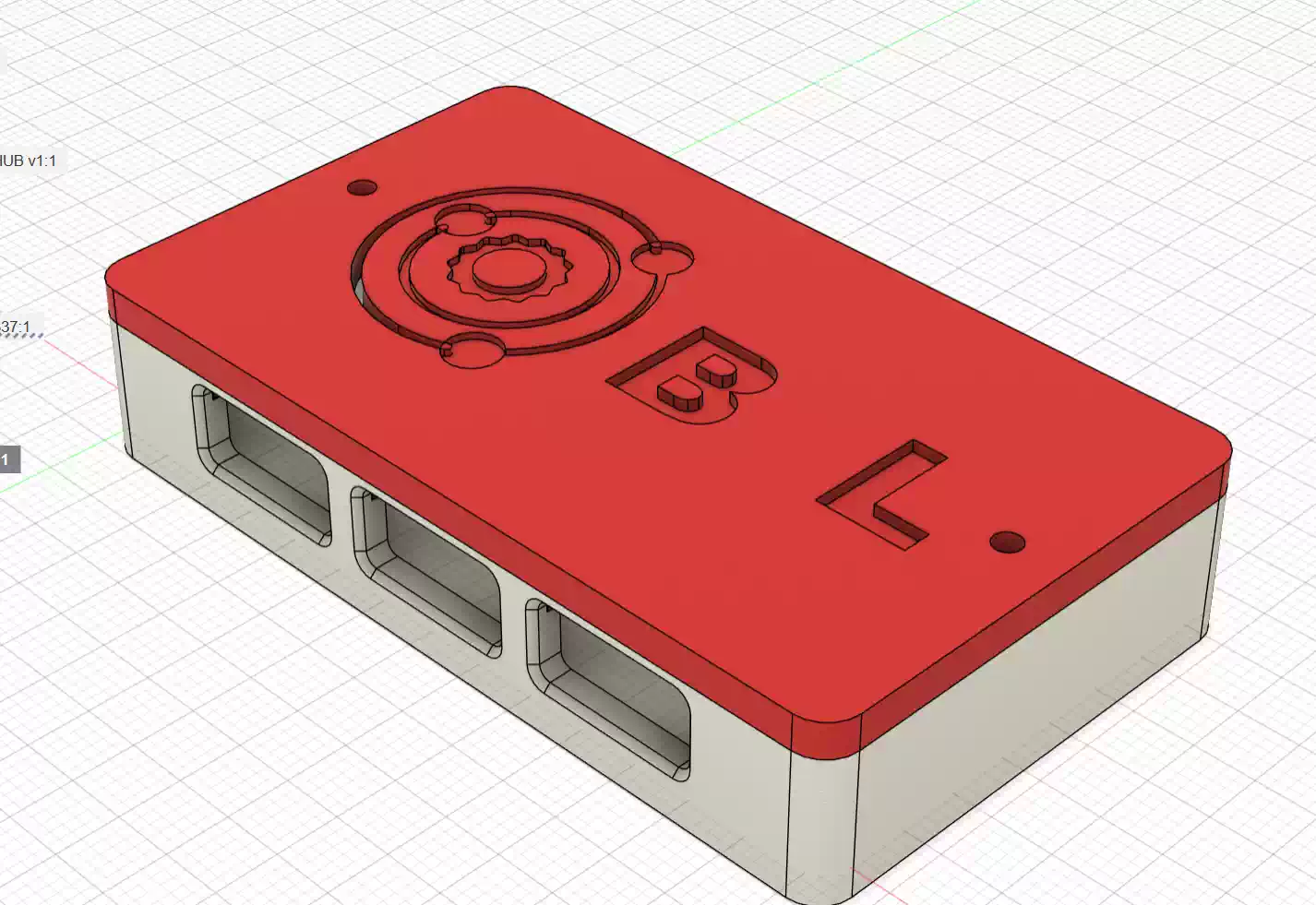 ESP32-S3x2開發板專用盒 電子零件收納可客製化MAKCU盒