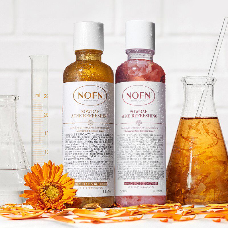 澳洲NOFN金盏花大马士革玫瑰花爽肤水湿敷舒缓保湿控油精华水正品-Taobao Singapore