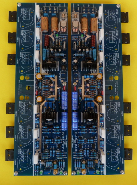 [USD 289.14] Krell Kew KSA50 Class A amplifier board Gold seal plate Plastic seal plate Class A ...