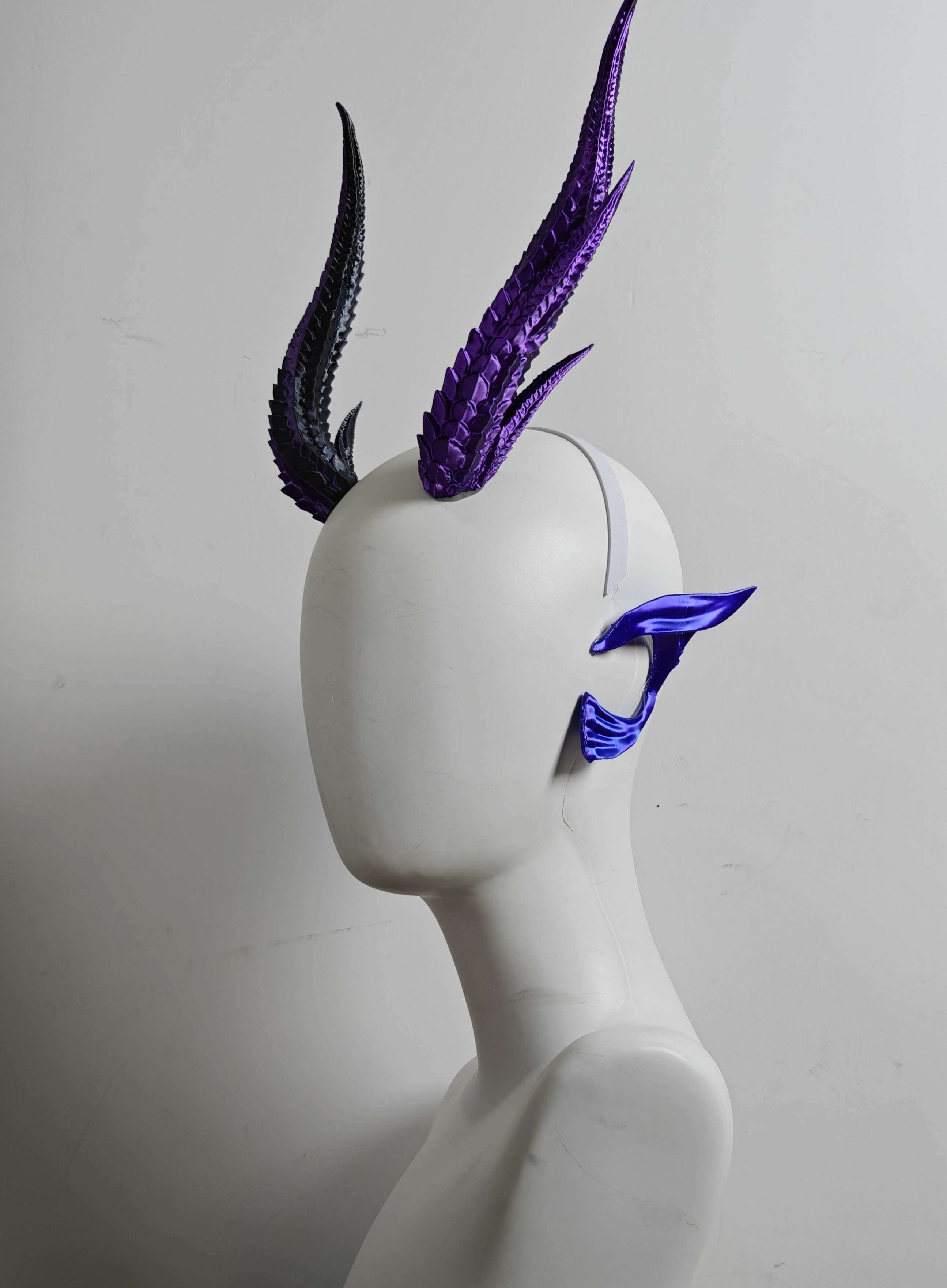 A must-have item for cosplay! 🔥 Diy dragon horn accessories lead the ...