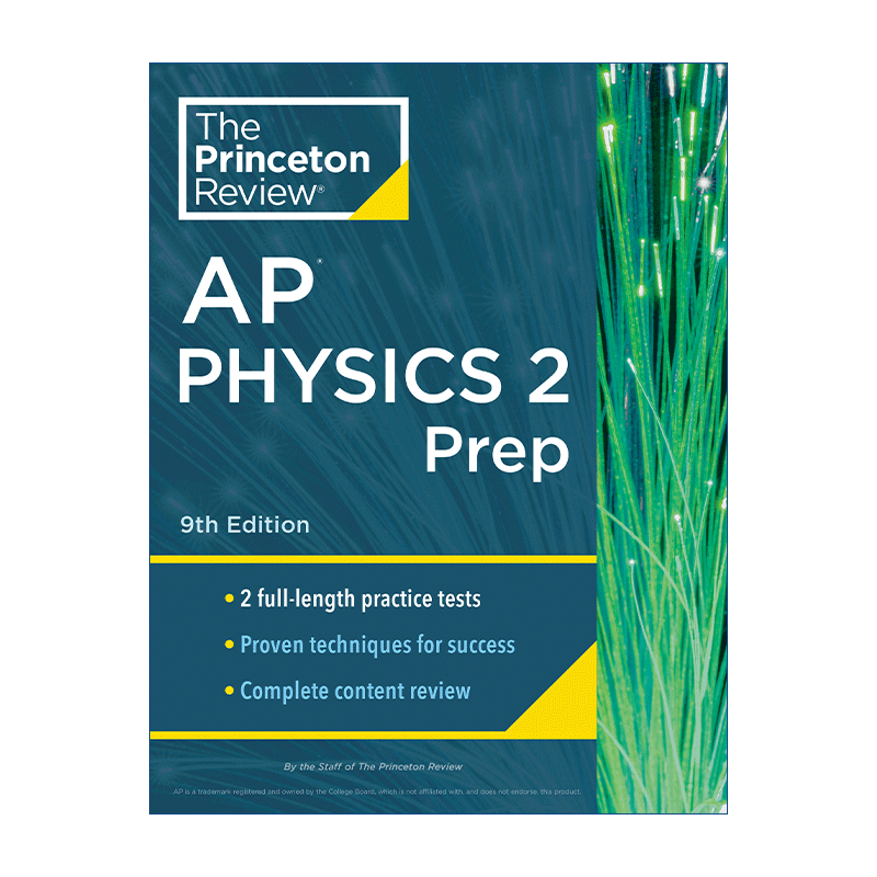 Princeton Review AP Physics 2 Prep 9th Edition，备考神器？深度解析与推荐-进口教材/考试类/工具 ...