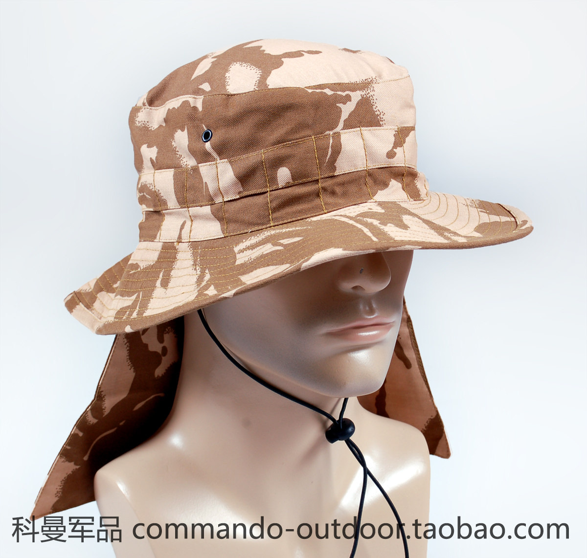 [USD 41.94] New Military Genuine Desert Camouflage Penny Hat Sun Hat ...