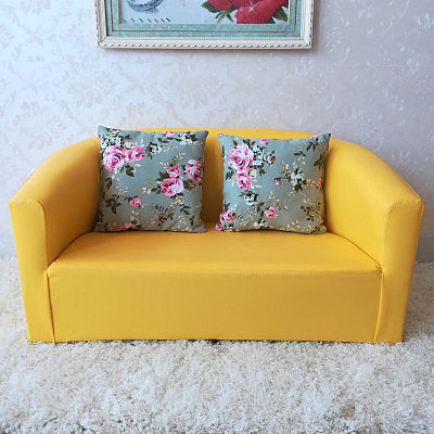 Children's sofa children's double mini sofa cartoon girl princess small ...