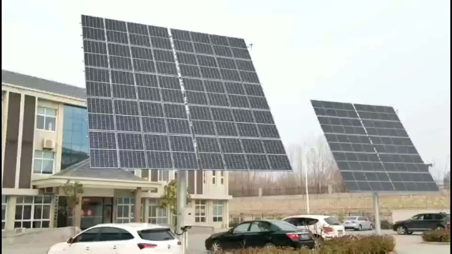 20kw Two Axis All Key Components Included Solar Panel Tracking System ...