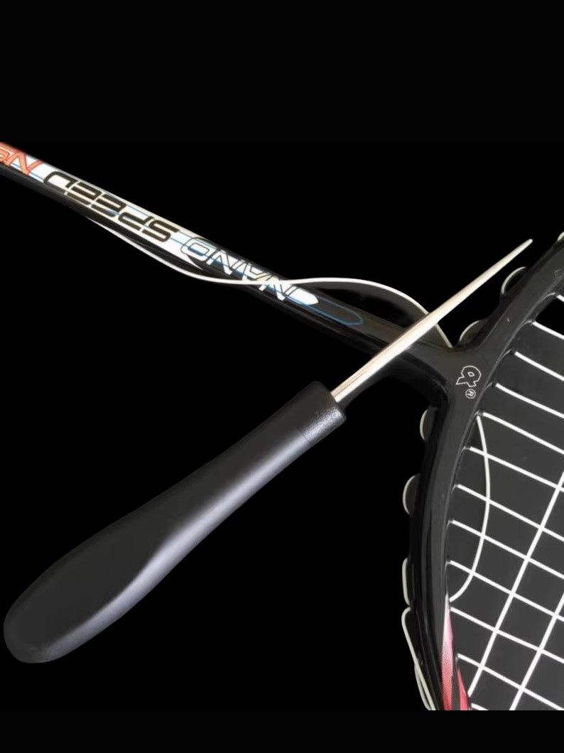 Authentic badminton racket accessories: how can a round-head black ...