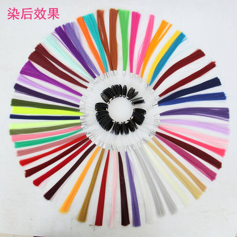 [USD 10.12] Dye waxing real hair color board hairspray hair stretching ...