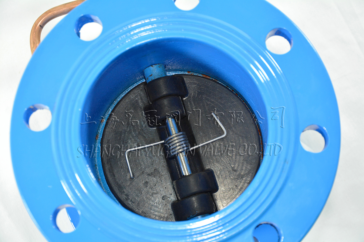 HH48X/HH49X-16C微阻缓闭蝶式止回阀 单向防水锤逆止阀厂家100200-阿里巴巴