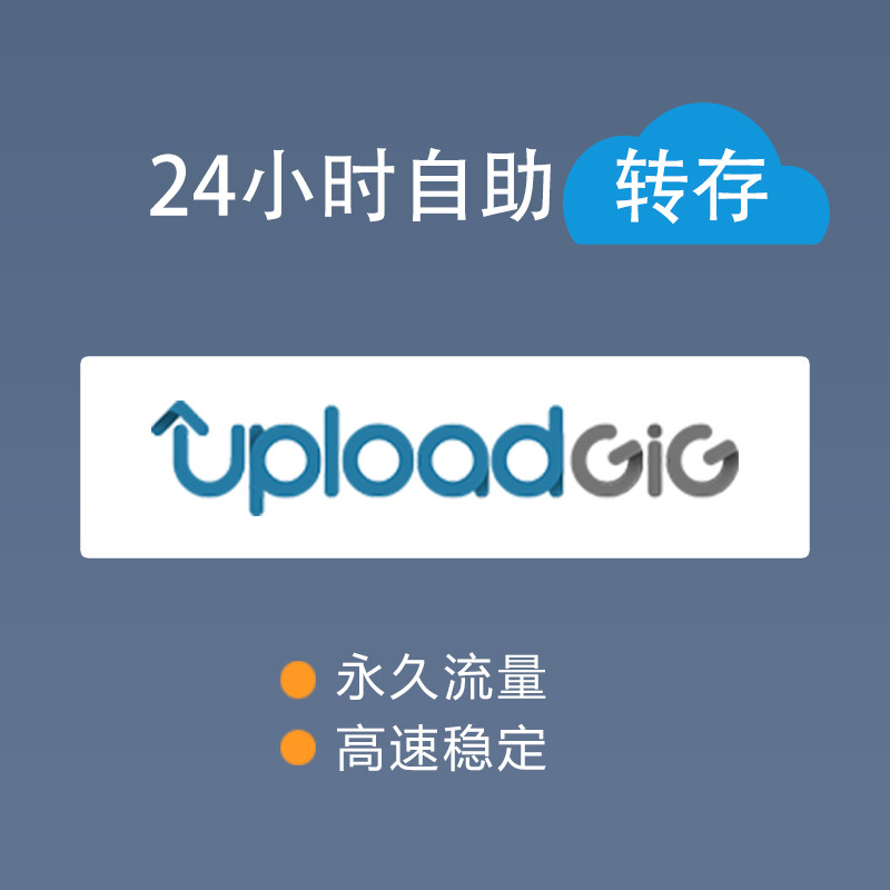 易代下 uploadgig fikper emload 高级文件转存 5G-500G流量