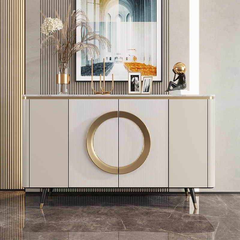 [USD 18.66] The Italian very simple and luxurious marble black locker ...