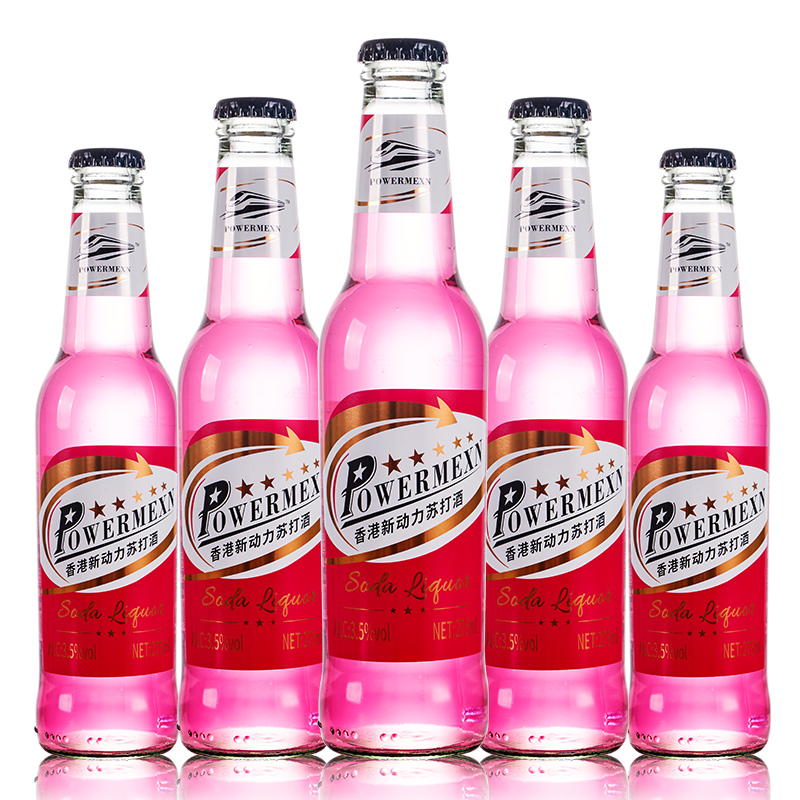 动力火车苏打酒275ml整箱24瓶！KTV必点潮饮，这波不冲真的亏大了💥-苏打酒-淘宝百科网