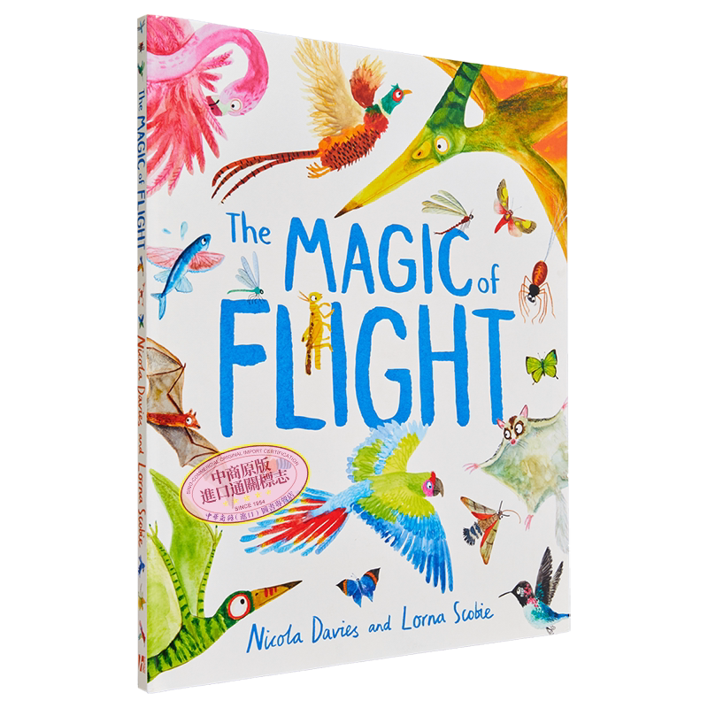 Lorna Scobie The Magic of Flight 飞行的魔力 英文原版 进口图书 儿童绘本 飞行动物i 知识科普图画书 又日新