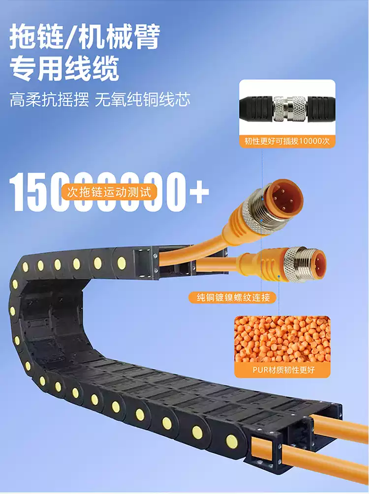 GSEE/吉诺传感器连接线ELK4-EZ4/EK4-EZ4-3M-P00/1M/2M/4M/5M/10M