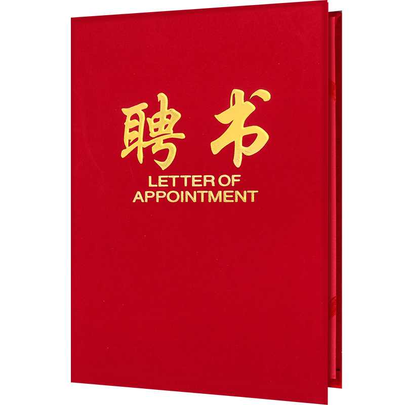 [USD 6.14] Flannel Letter of Engagement Shell Certificate Cover ...