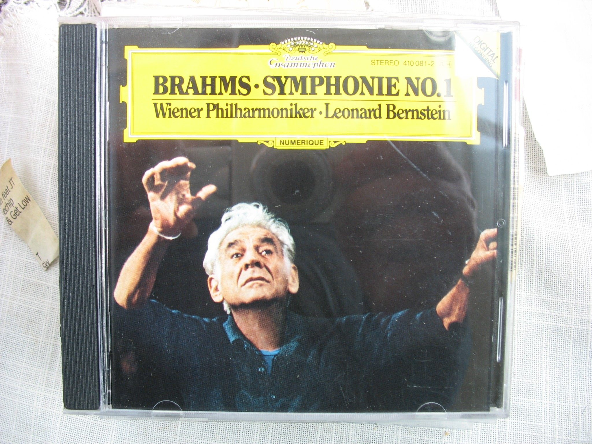 Brahms: 1勃拉姆斯第一交响曲/Bernstein 伯恩斯坦 满银DG欧CD-G2