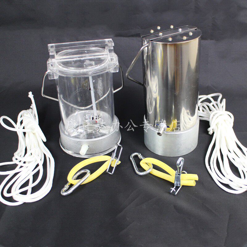 [USD 32.80] Organic glass water sample collector Stainless steel water ...