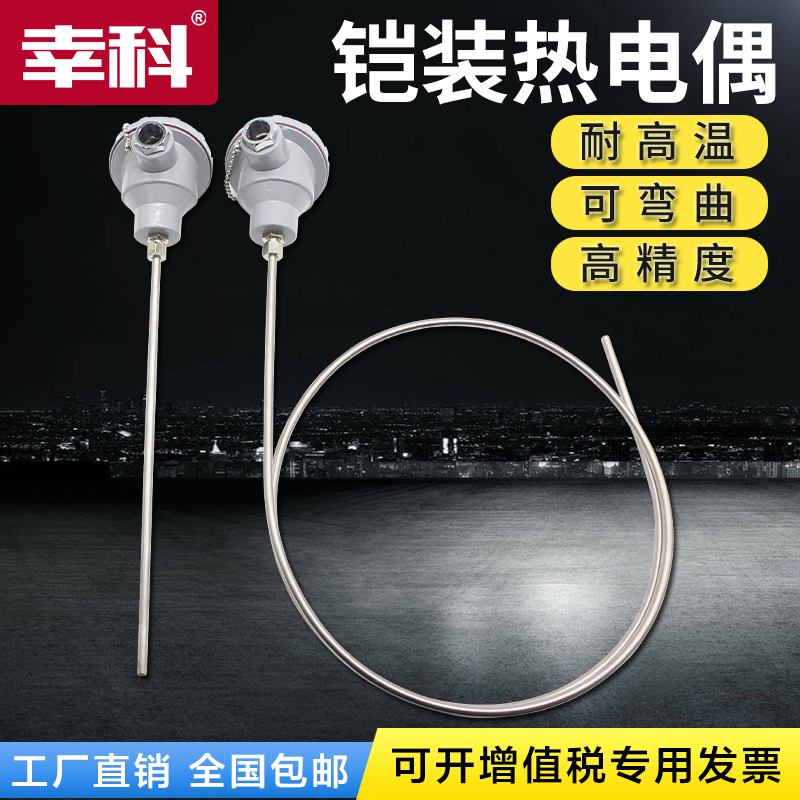 铠装热电偶WRNK-191 & WZPK-191：工业测温新宠，精准控温的秘密武器🔥-热电偶-淘宝百科网