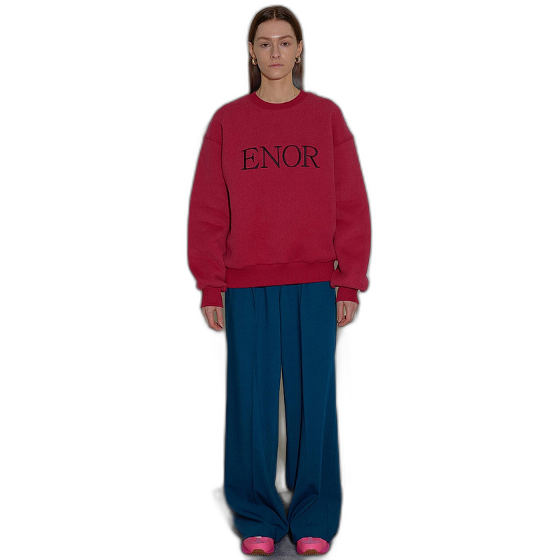 韩国直邮EN OR ENOR 徽标卫衣 粉色潮流时尚休闲舒适百搭 高级感