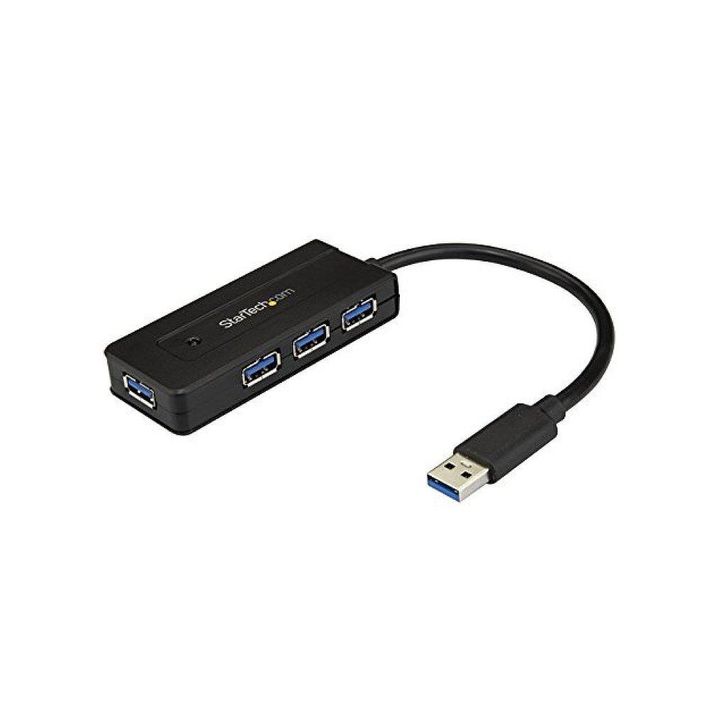 【日本直邮】StarTech.com USB3.0集线器，4端口迷你便携，办公神器，解锁新姿势！⚡-线缆收纳器-淘宝百科网